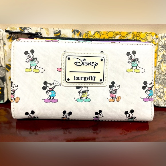 Loungefly | Bags | Disney Loungefly Mickey Pastel Rainbow Colored ...